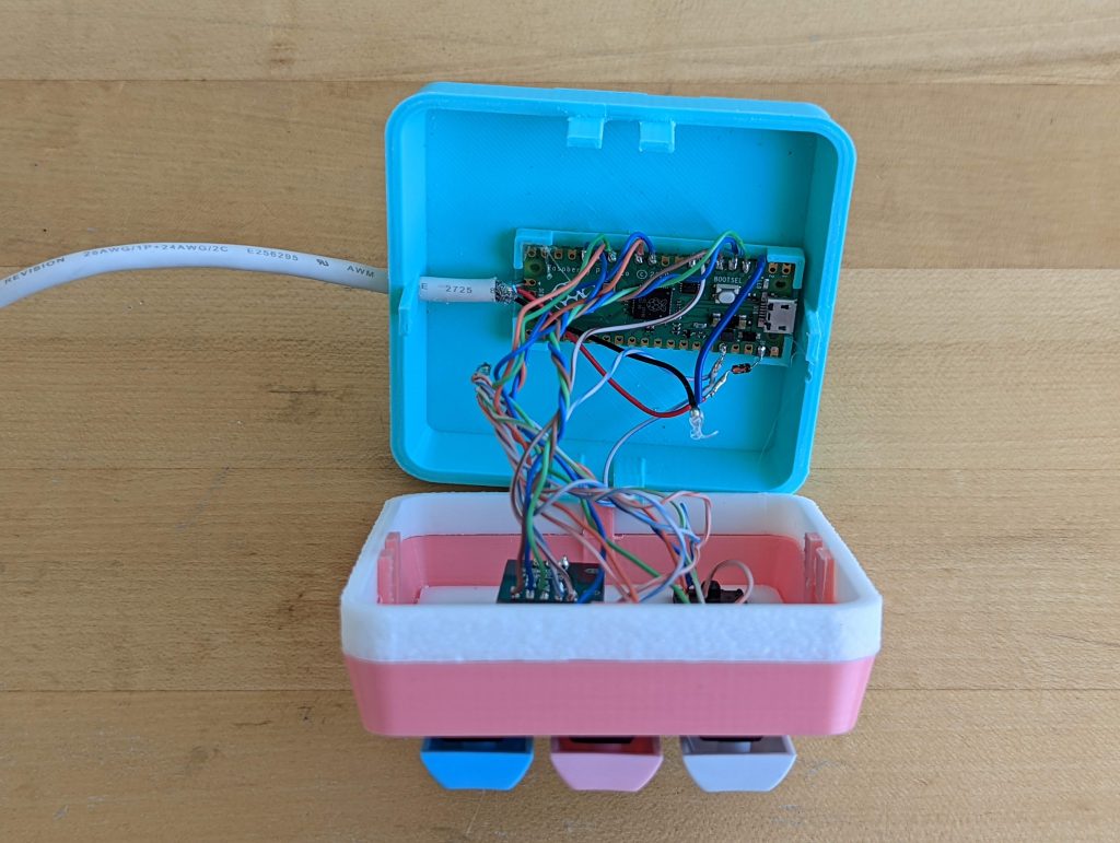 Pi Pico macro keypad – ThirtyThreeDown