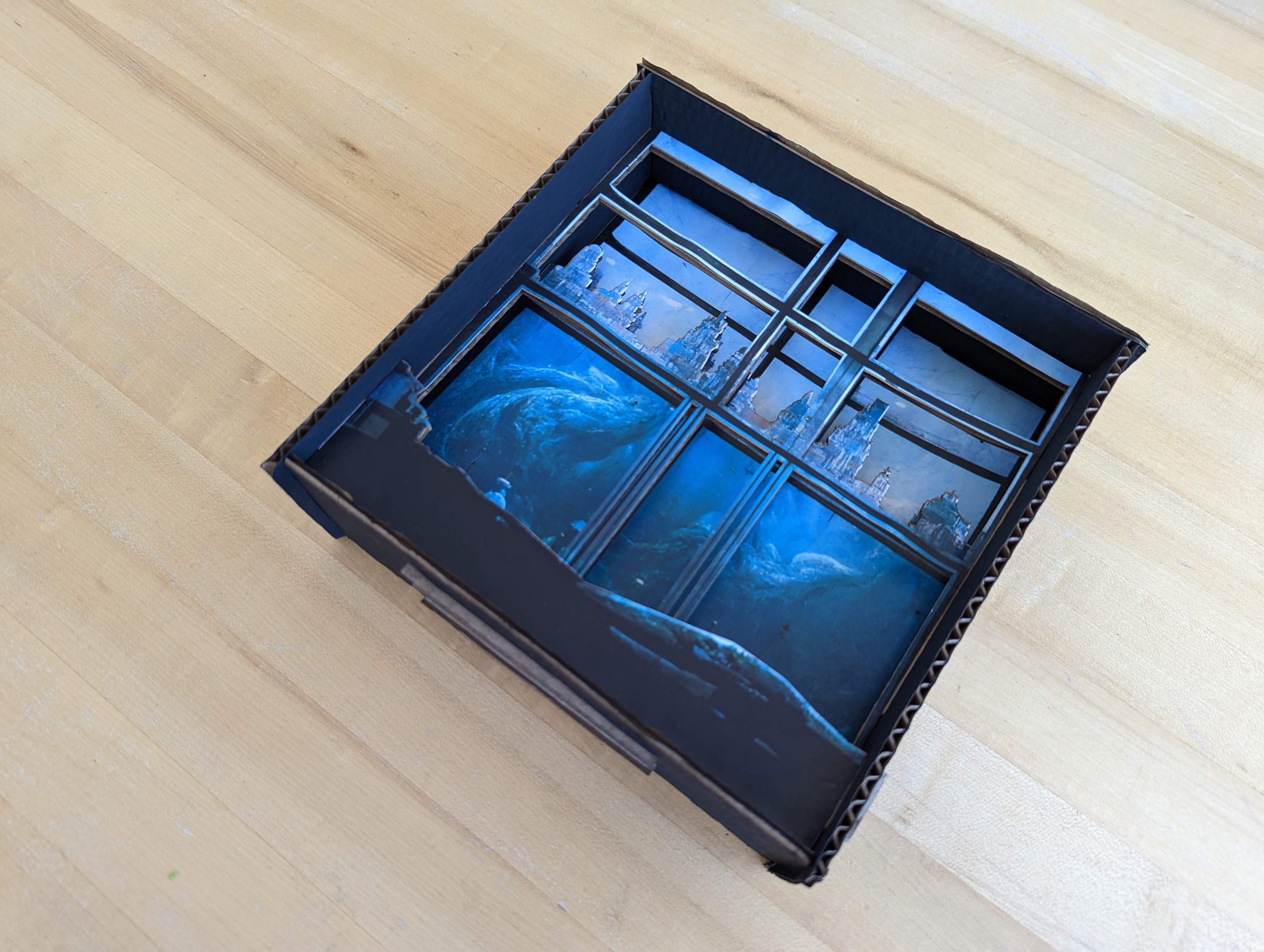 Midjourney shadow box diorama - ThirtyThreeDown